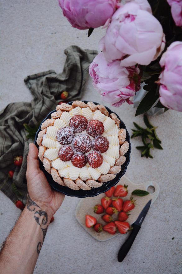 CHARLOTTE AUX FRAISES – Pastry Green